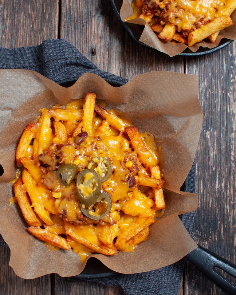 Chili Cheese Fries - Rezept | Was esse ich heute?
